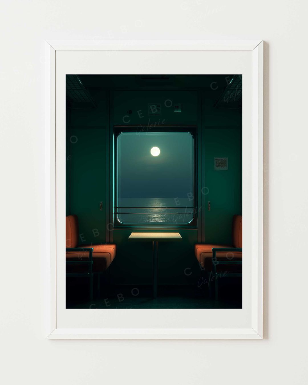 Art Poster I Night Train I Limited Edition – CEBO Galerie