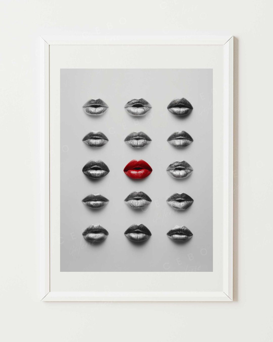 Art Poster I Unique Kiss I Limited Edition – CEBO Galerie